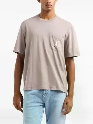 Armani Exchange Patch-pocket Logo-print T-shirt