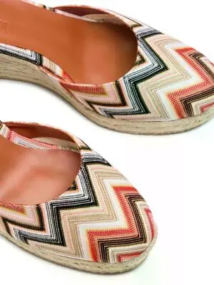 Missoni 60mm Espadrille Wedges