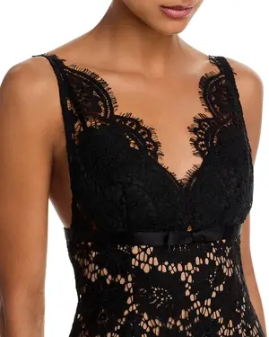SELF-PORTRAIT Lace Maxi Dress
