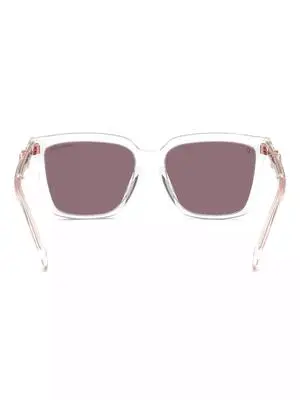 Michael Kors Logo Square Frame Sunglasses