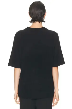 Loulou De Saison Raven Short Sleeve Sweater