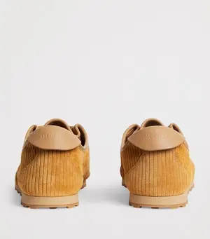 Jacquemus Corduroy Tennis Sneakers - Beige