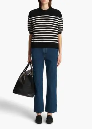 Khaite Abigail Straight-leg Cropped Jean - Montgomery