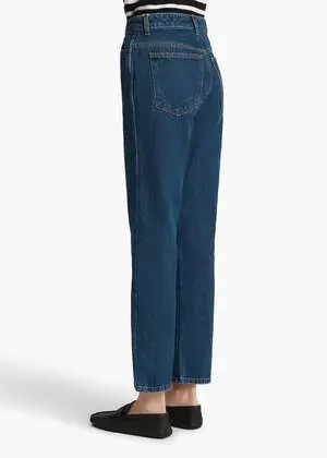 Khaite Abigail Straight-leg Cropped Jean - Montgomery