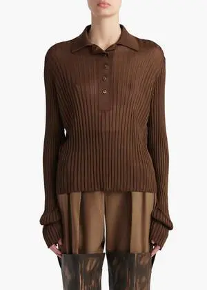 Khaite Vin Top - Bark