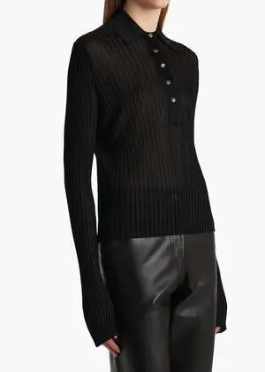 Khaite Vin Top - Black