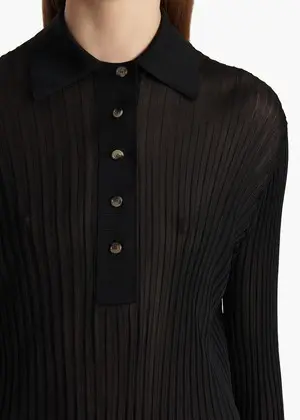 Khaite Vin Top - Black