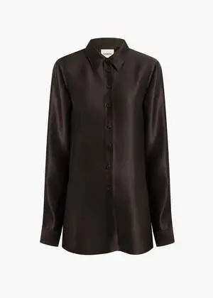 Khaite Auryn Shirt Bark