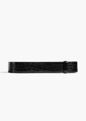 Khaite Theo Waist Belt - Black