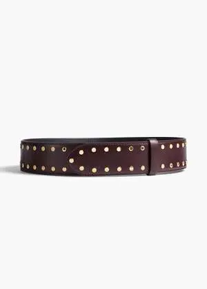 Khaite Khaite Theo Waist Belt Bordeaux