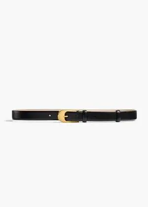 KHAITE Dome Suede Belt