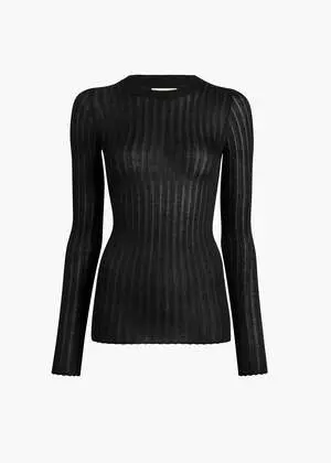 Khaite Elm Top - Black