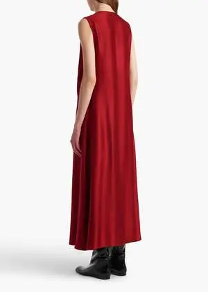 Khaite Syd Fit & Flare Dress