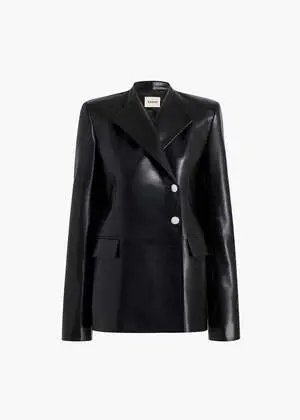Khaite Elona Leather Jacket