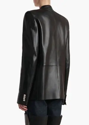 Khaite Elona Leather Jacket