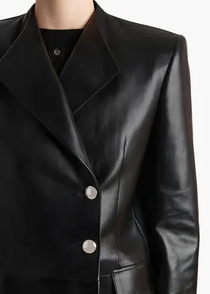 Khaite Elona Leather Jacket