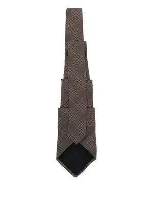 Our Legacy Stripe-printed Tie - Brown