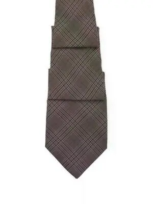 Our Legacy Stripe-printed Tie - Brown