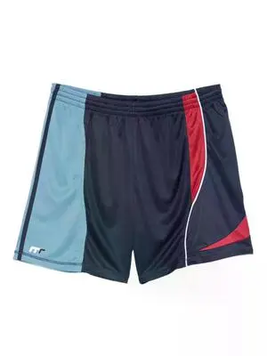 Martine Rose Panelled Football Shorts - Blue