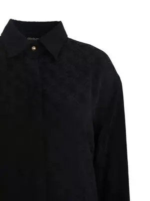 Roberto Cavalli Pattern Jacquard Shirt