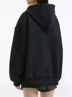 B+AB Zip-front Hoodie With Logo Detail