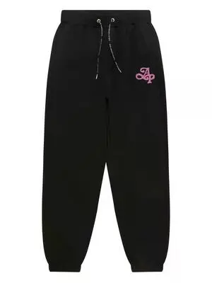A BATHING APE Embroidered Logo Drawstring Trousers