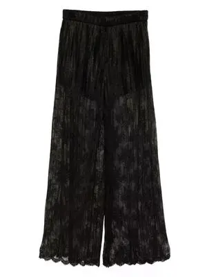 QUETSCHE Pleated Lace Trousers
