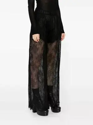 QUETSCHE Pleated Lace Trousers