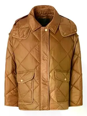 Pinko Quilted Hooded Jacket