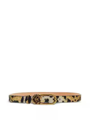 Roberto Cavalli Animal-pattern Belt - Brown