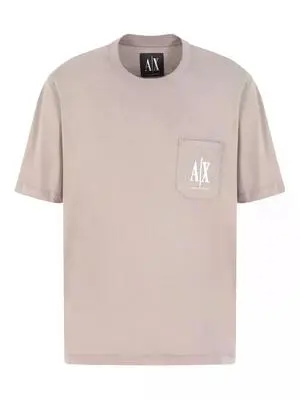 Armani Exchange Patch-pocket Logo-print T-shirt