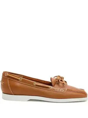 Atp Atelier Contrast Stitching Flats For Women