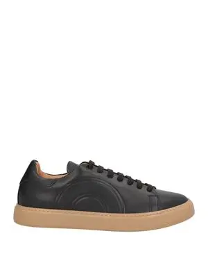 LIU •JO MAN Low-top Leather Sneakers - Black