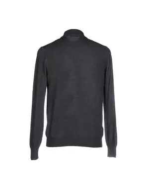 GRAN SASSO Turtleneck Virgin Wool Pullover - Grey