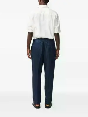Nn07 Pleated Elastic-waist Trousers