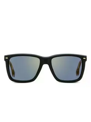 Hugo Boss Rectangle Frame Sunglasses - Black