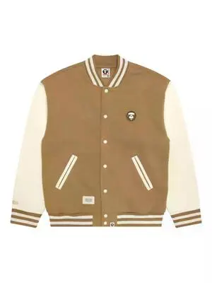 AAPE BY *A BATHING APE® Logo-patch Bomber Jacket