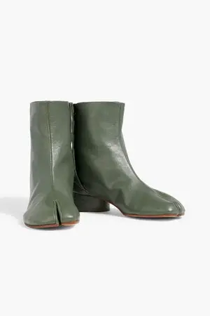 MAISON MARGIELA Tabi Leather Ankle Boots