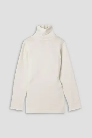 MAISON MARGIELA Wool-blend Turtleneck Cardigan