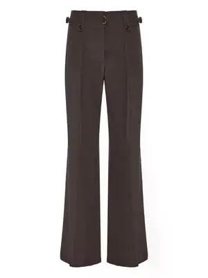 TOM FORD Button-detailed Silk Trousers