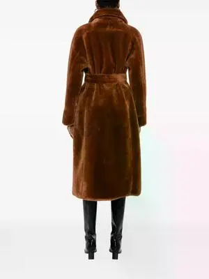 URBANCODE Belted Faux Fur Coat