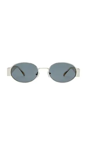 AIRE Mars Ii Metallic Sunglasses - Silver  Pewter  & Smoke Mono