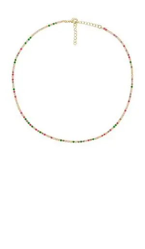 Alexa Leigh Tennis Necklace - Multi