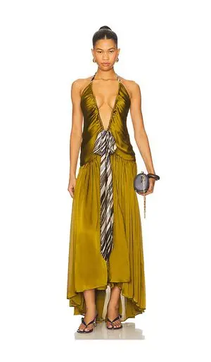 Siedres Liessa Dress - Khaki | Editorialist