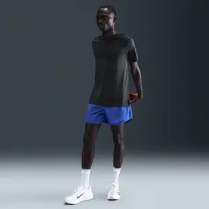 Nike Stride Dri-fit Adv Short-sleeve Running Top - Black
