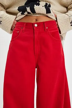 AGOLDE Twist Jeans - Tomato