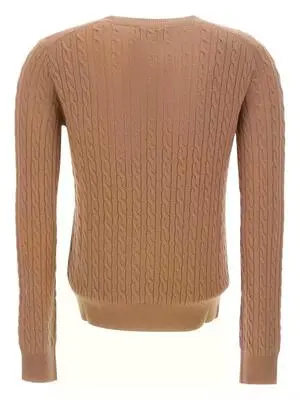 SUN 68 Cable-knit Sweater - Neutrals