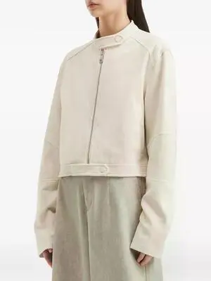 B+AB Cropped Zip-front Jacket