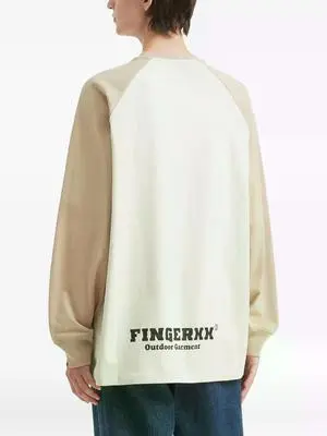FINGERCROXX Two-tone Embroidered T-shirt