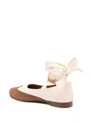MASU Wing Tip Ballerinas